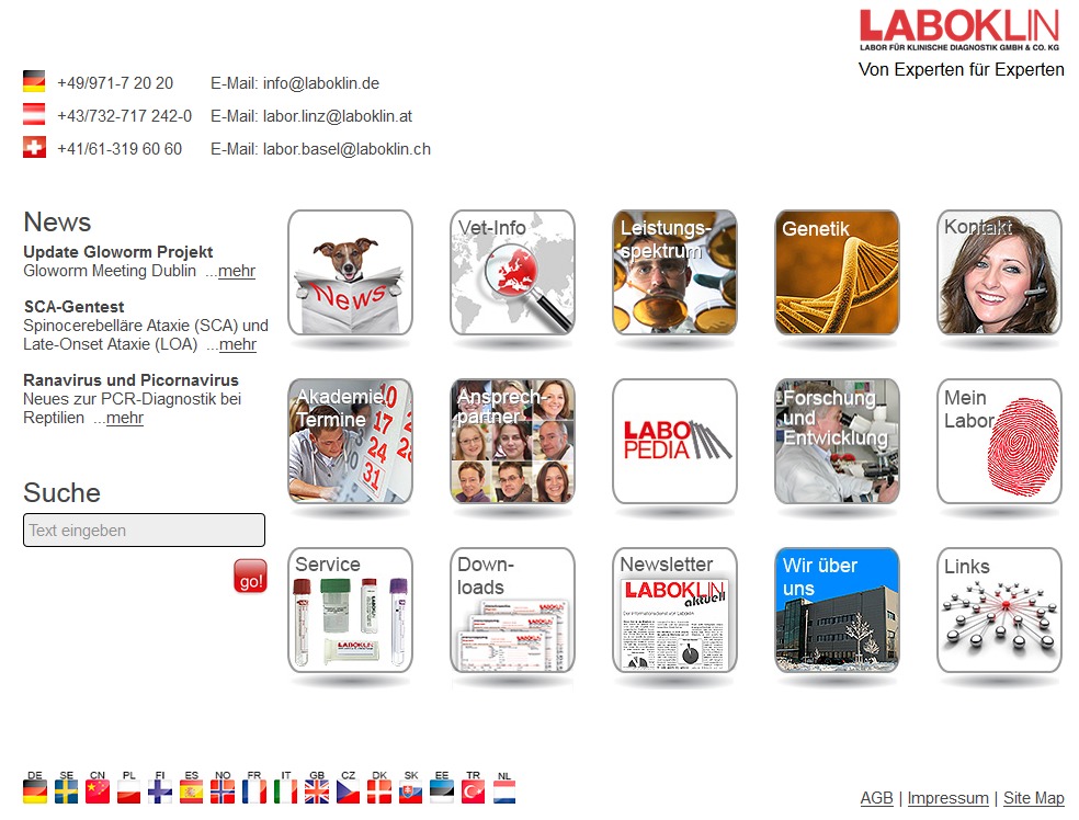 History - LABOKLIN Europe